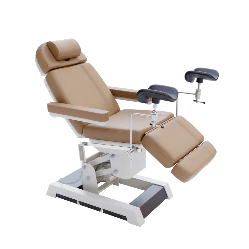 Spa Numa MILANO OB-GYN Fully Electric Treatment Table with Stirrups ...