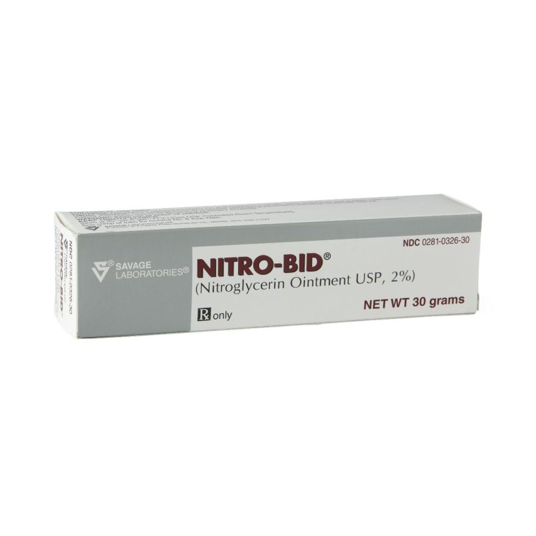 Nitro-Bid 2% Nitroglycerin Ointment - Aesthetic Record Marketplace
