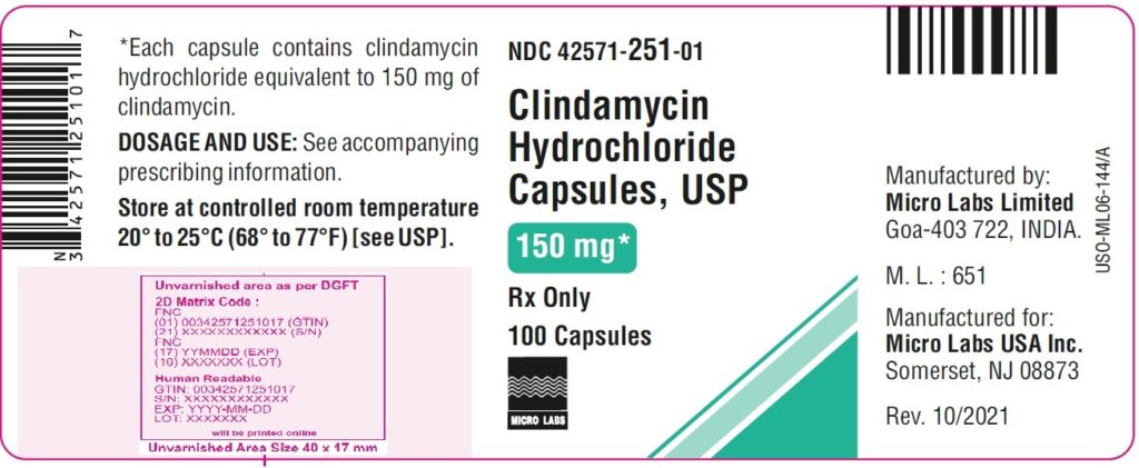 Clindamycin Hydrochloride Capsule - Aesthetic Record Marketplace