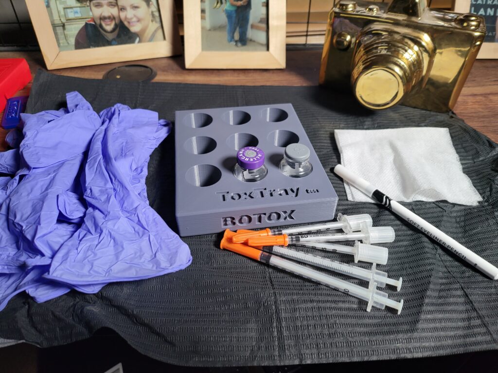 9-Vial Botox Storage ToxTray - Aesthetic Record Marketplace